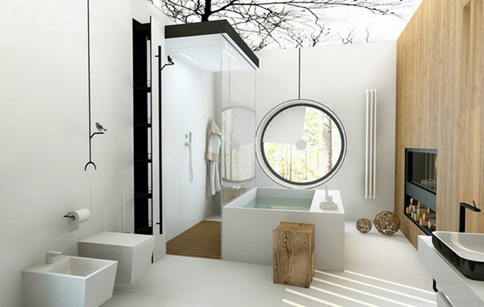 10 Nature Inspired Bathroom Designs - Maison Valentina Blog