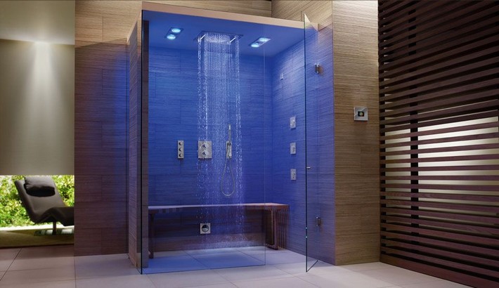 Shower Seating Design Ideas for luxury bathrooms - Maison Valentina Blog