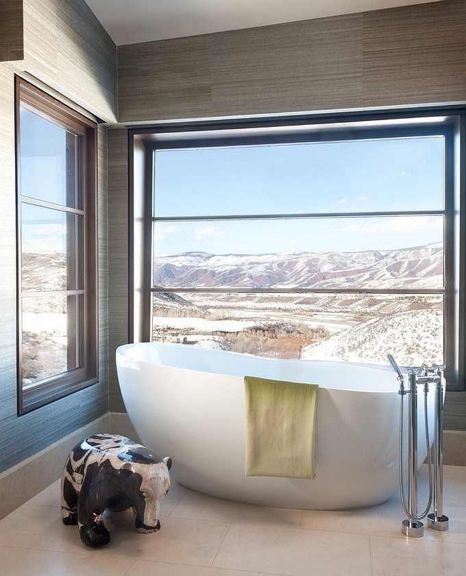 Modern Bathrooms With Mountain Views | Maison Valentina Blog - Maison ...