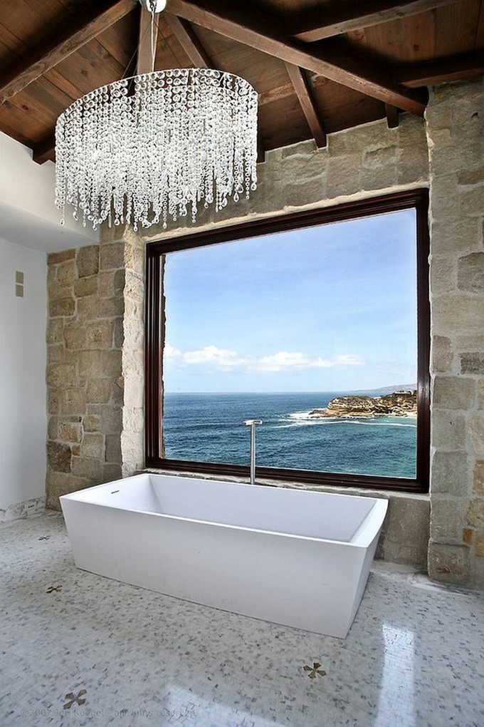 20 Modern Bathrooms with Luxury Ocean Views | Maison Valentina Blog ...