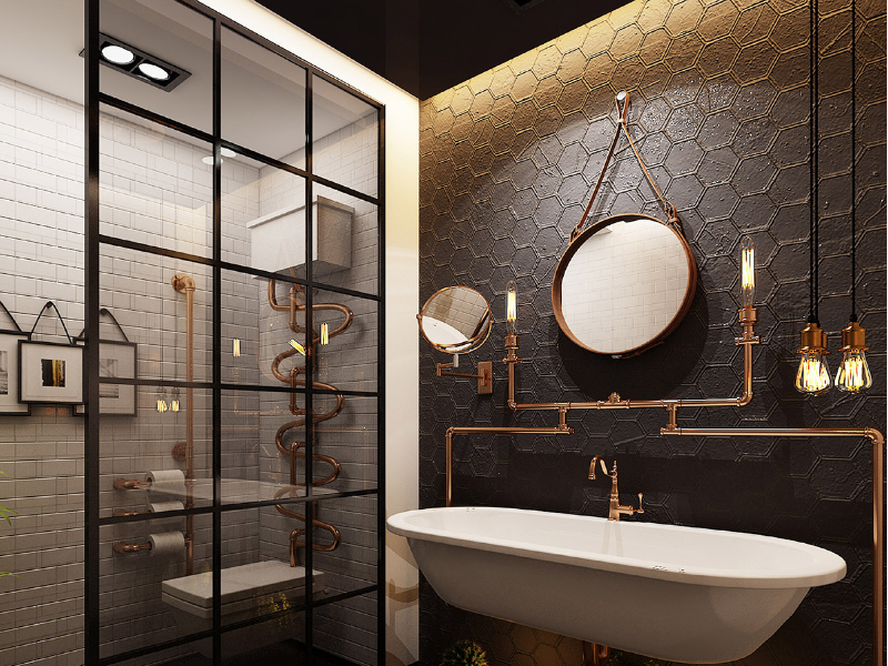 French Industrial Interior Design