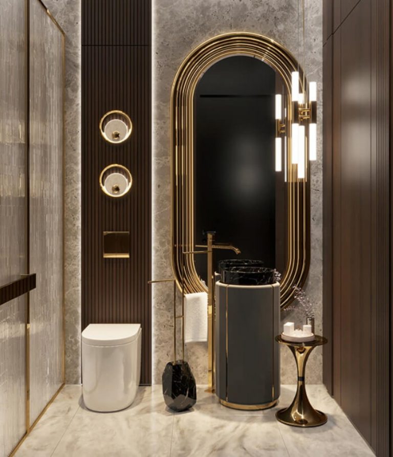 Modern Interior Design: Mirrors To Highlight Your Luxury Bathroom ...