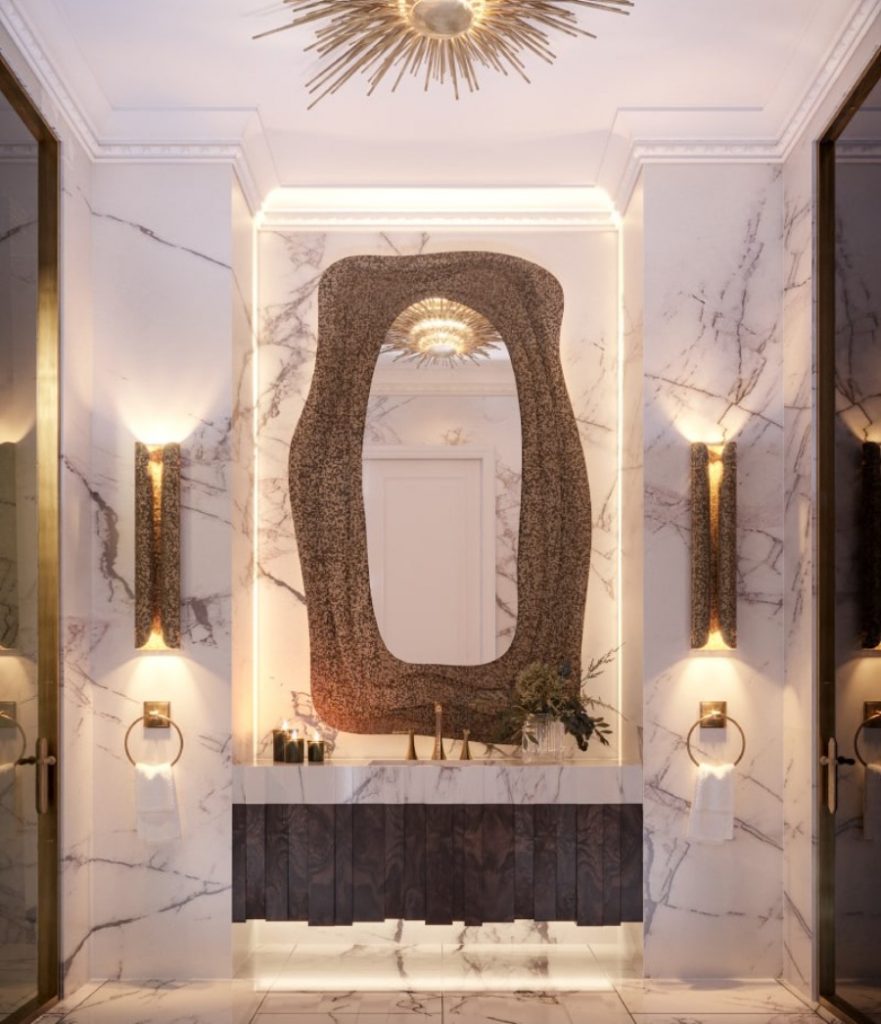 Modern Interior Design: Mirrors To Highlight Your Luxury Bathroom ...