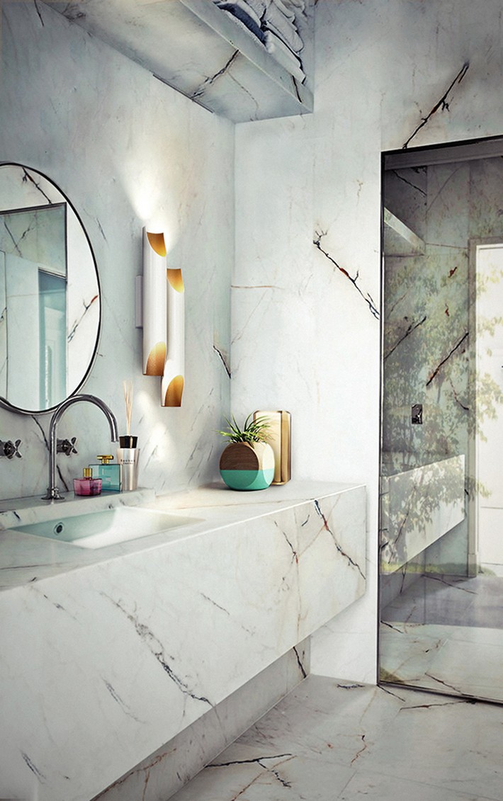 Get the look with this stunning marble bathroom | Inspiration and Ideas ...